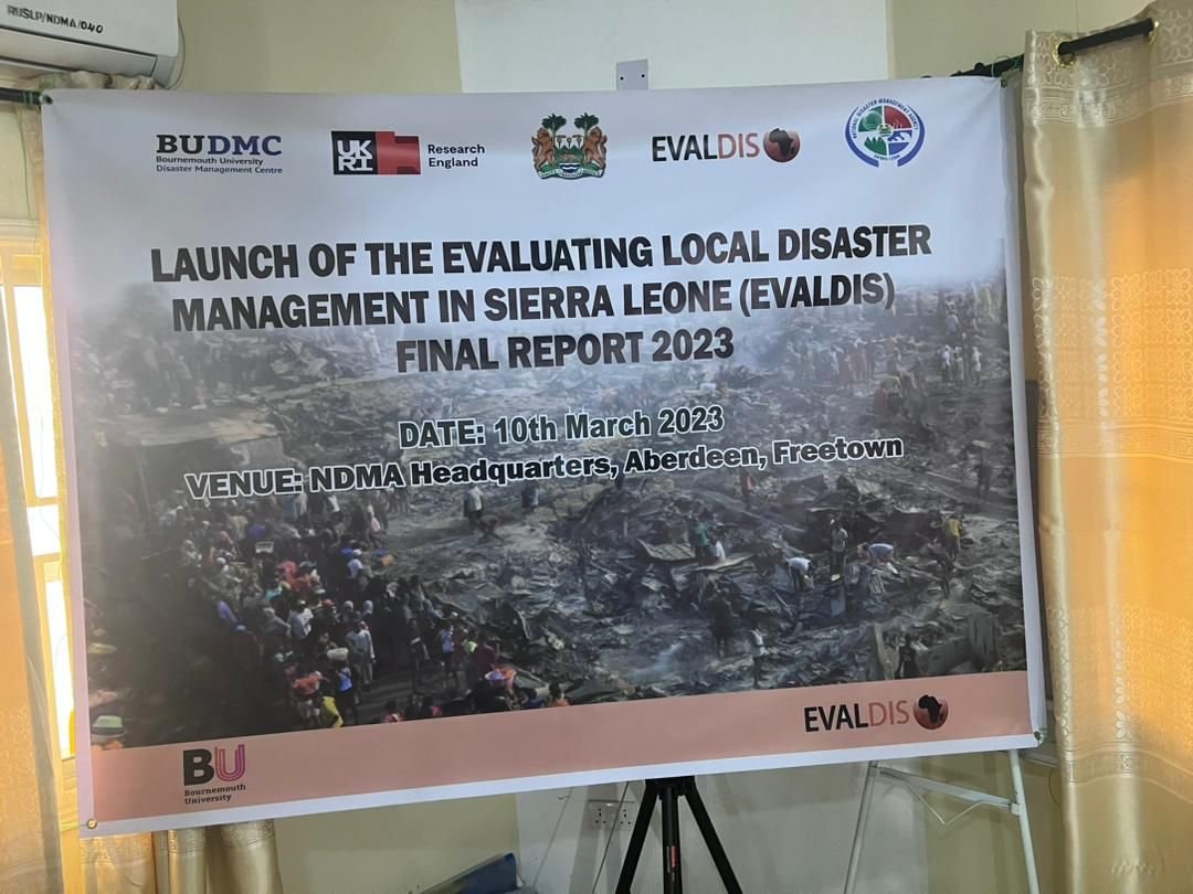 Bournemouth University, NDMA Disaster Management Research Projects ...